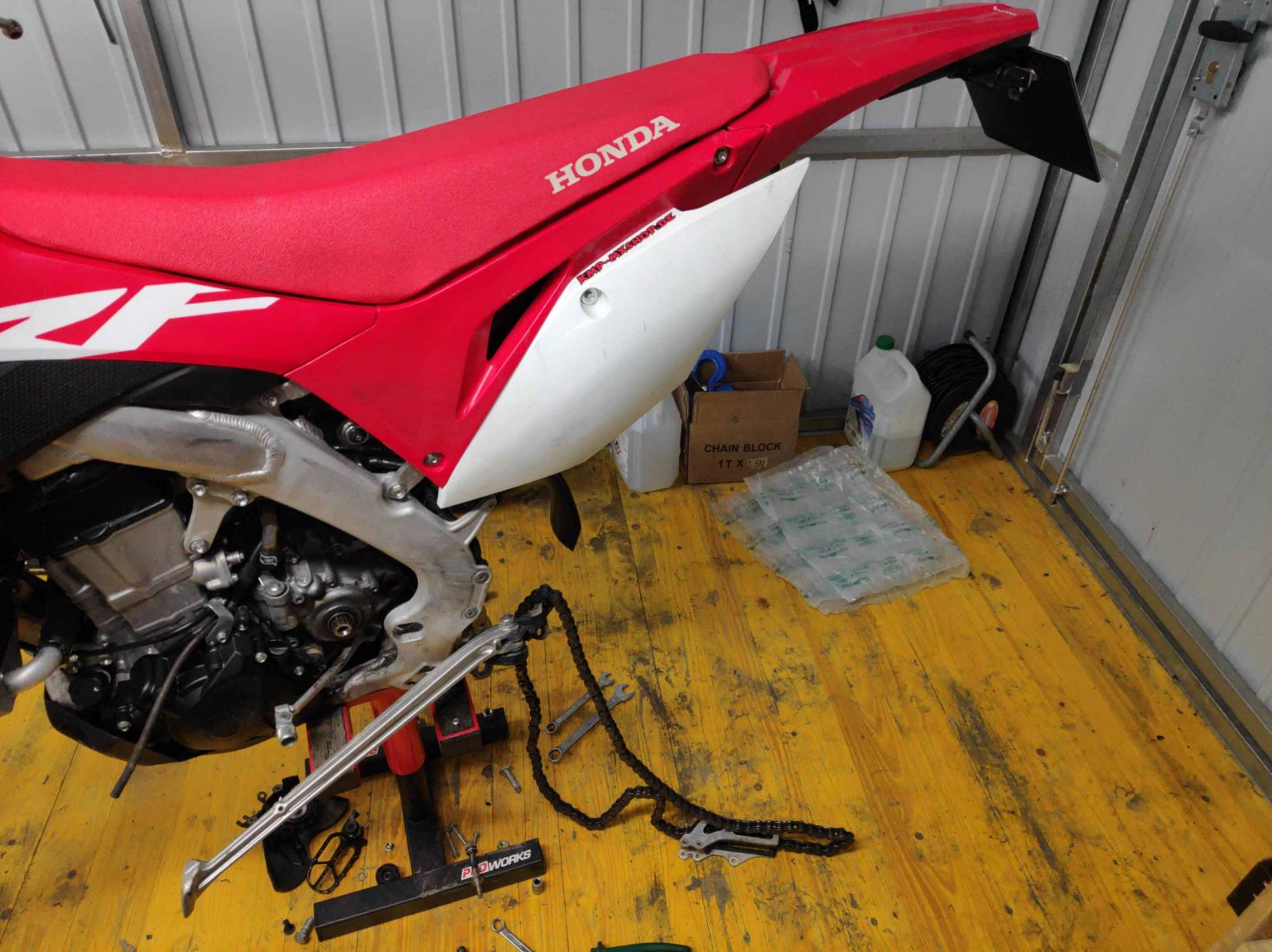 ADVENTURIZING A HONDA CRF450L